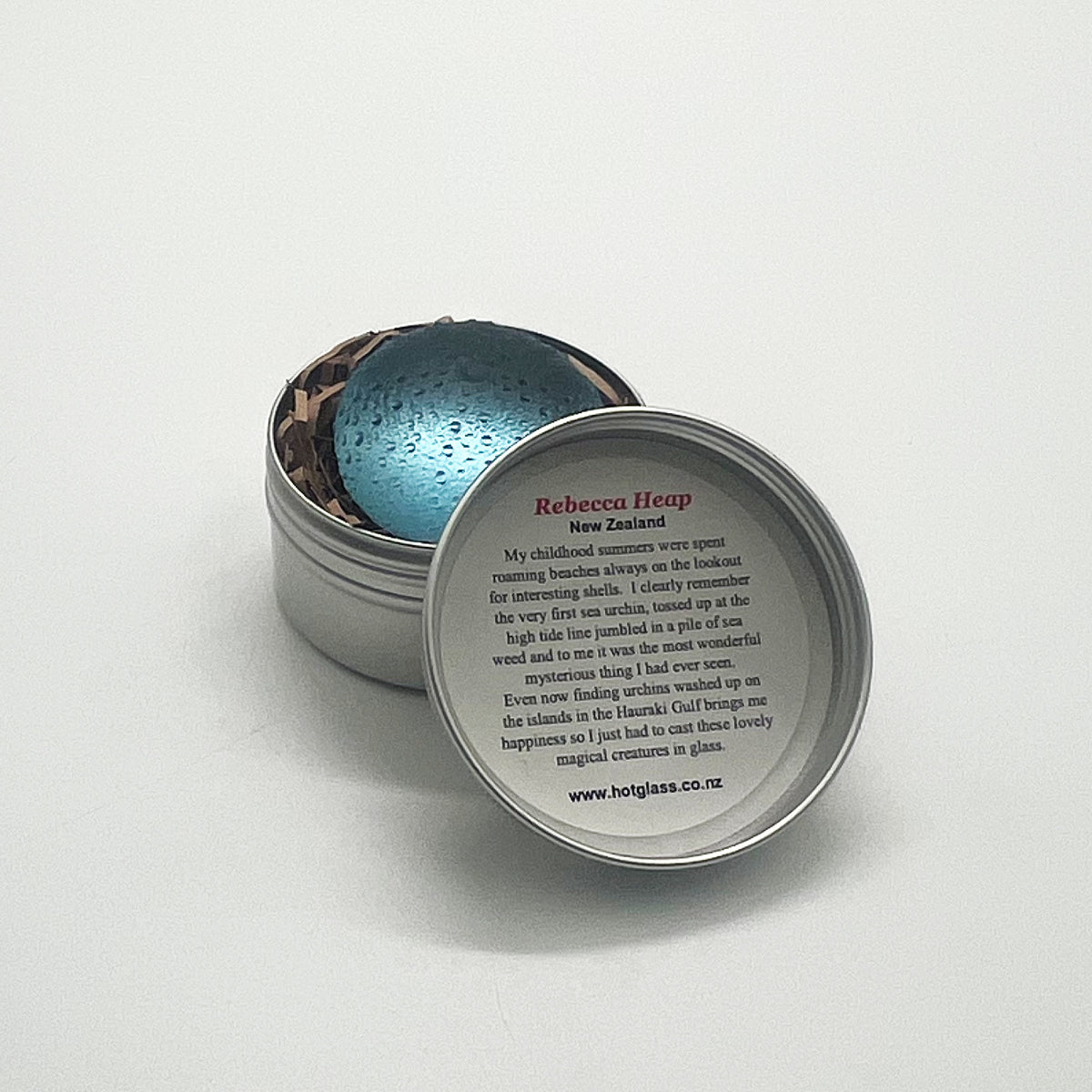 Sea Urchins/Kina - Pale Aquamarine – Hotglass NZ