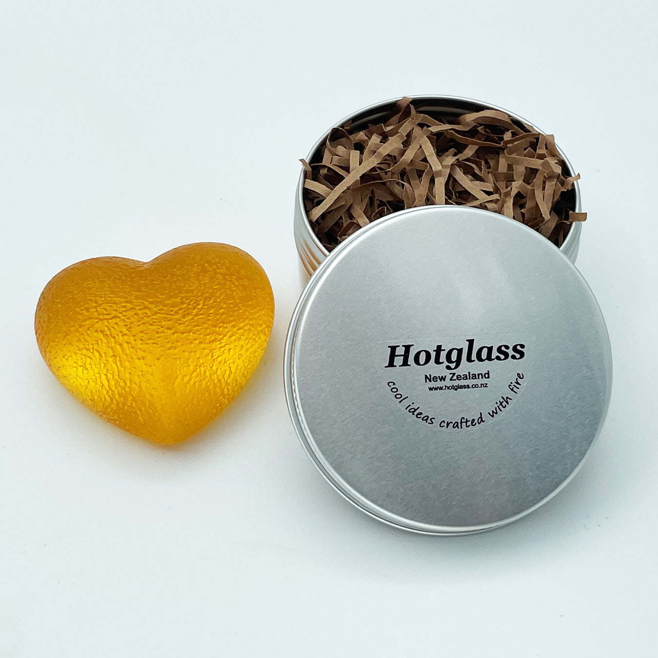 Cast Glass Hearts – Hotglass NZ