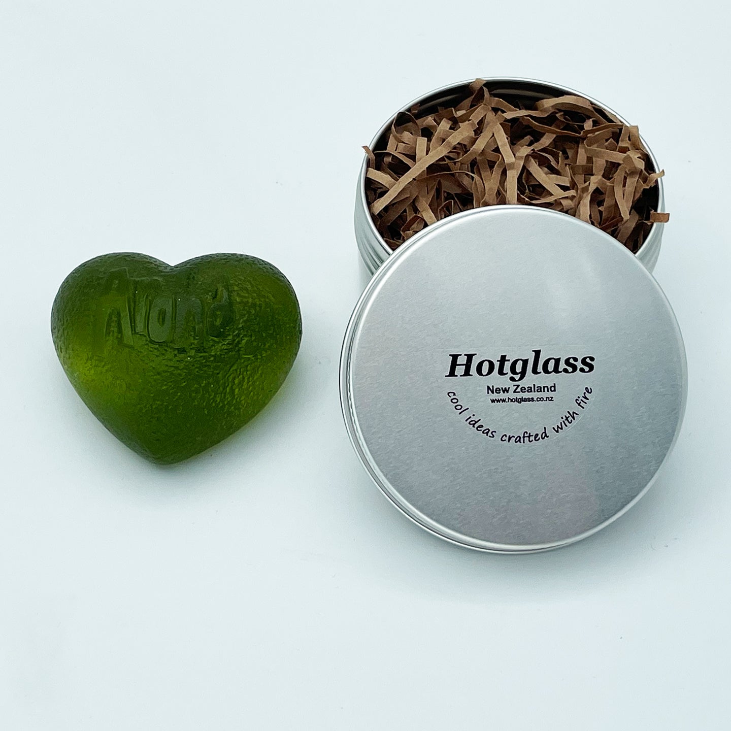 Cast Glass Hearts – Hotglass NZ